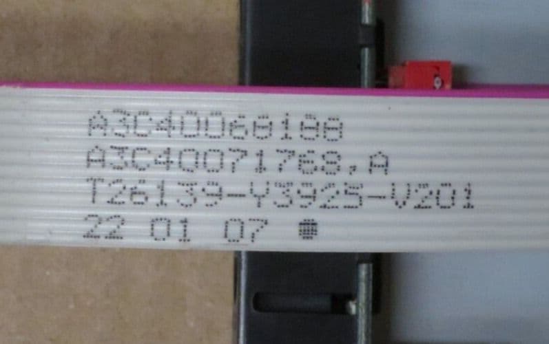 Fujitsu Primergy RX300 S3 Server Front Panel Insertion Power ID Button ...