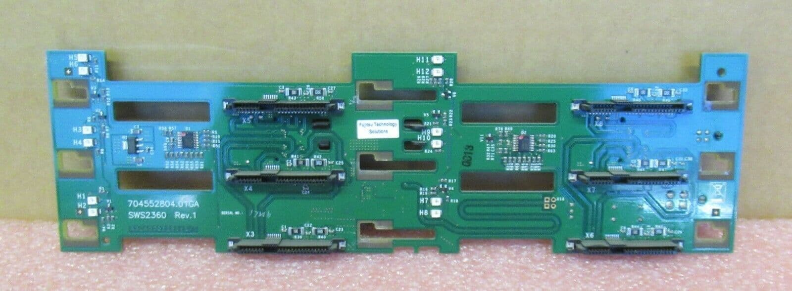 Fujitsu Primergy RX300 S5 S6 S7 S8 6x 3 5" SAS HDD Backplane HDD ...