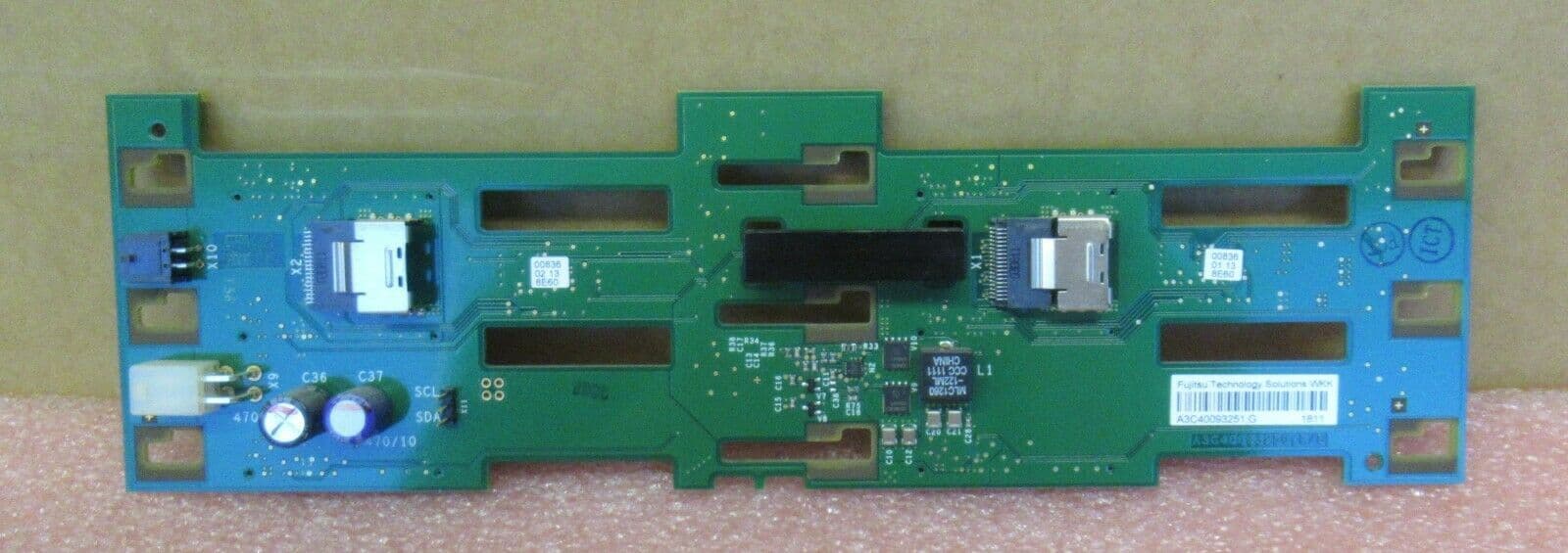 Fujitsu Primergy RX300 S5 S6 S7 S8 6x 3 5" SAS HDD Backplane HDD ...
