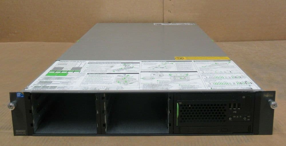 Fujitsu Primergy RX300 S6 1x 4C E5620 2 4GHz 8GB Ram 6x 3 5" SAS Bay 2U ...