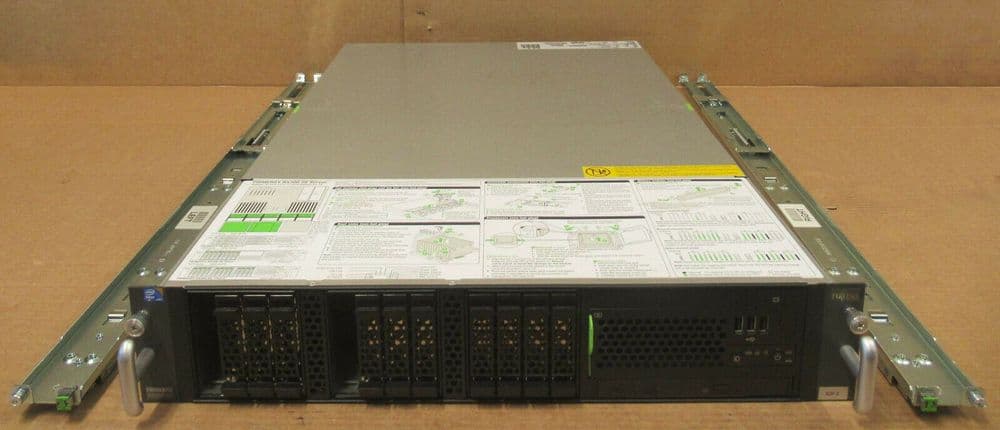 Fujitsu Primergy RX300 S6 2x 4-Core E5630 2 53GHz 16GB Ram RAID 12x Bay ...