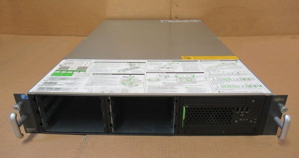 Fujitsu Primergy RX300 S6 2x 4C E5630 2 53GHz 32GB Ram 6x 3 5" 2U Bay ...