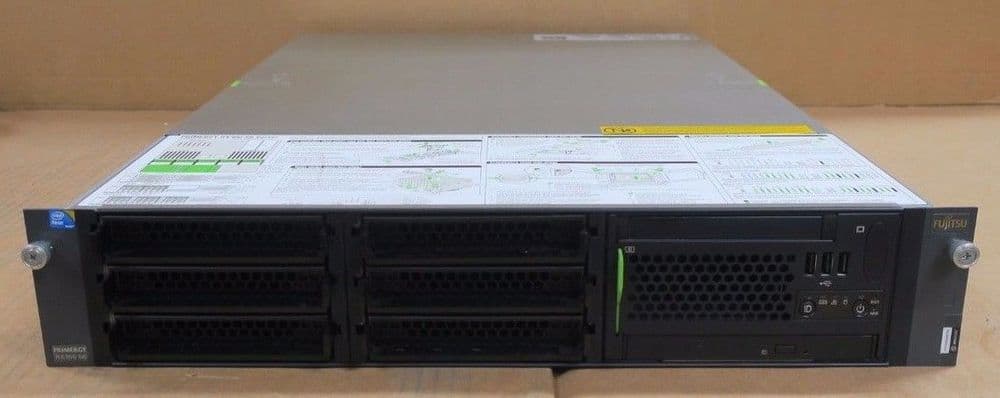 Fujitsu Primergy RX300 S6 2x Six-Core XEON X5650 2 66GHz 120GB Ram 2U ...
