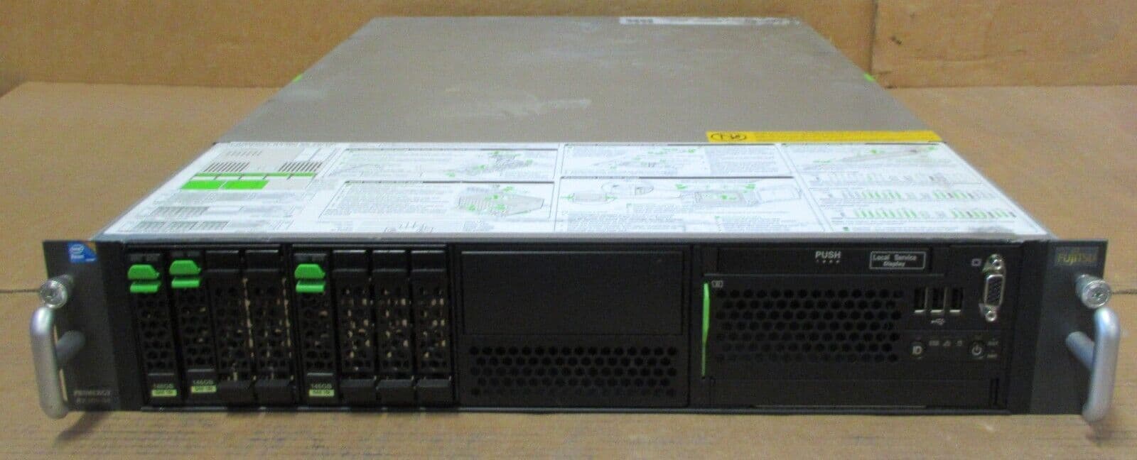 Fujitsu PRIMERGY RX300 S6 2x Six-Core XEON X5670 144GB 8x 2 5" SAS Bay ...
