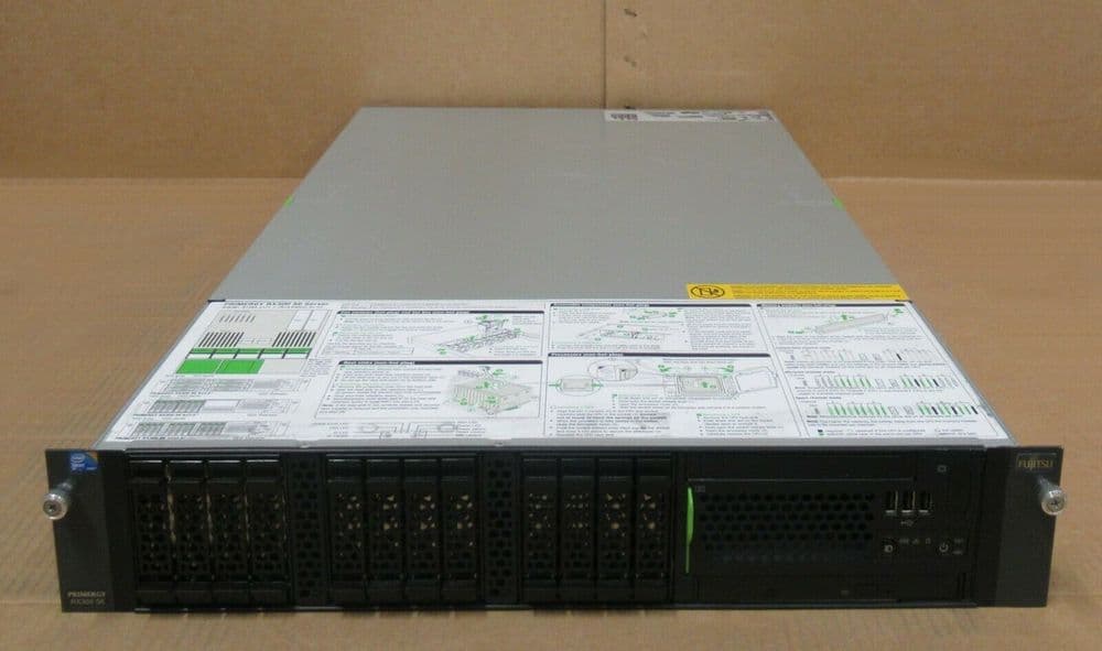 Fujitsu Primergy RX300 S6 2x Xeon 6C X5660 2 8GHz 60GB Ram 12x SAS Bay ...