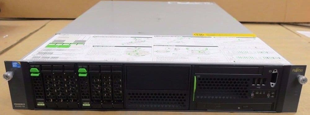 Fujitsu Primergy RX300 S6 2x Xeon Quad Core E5620 2 4GHz 120GB 292GB ...
