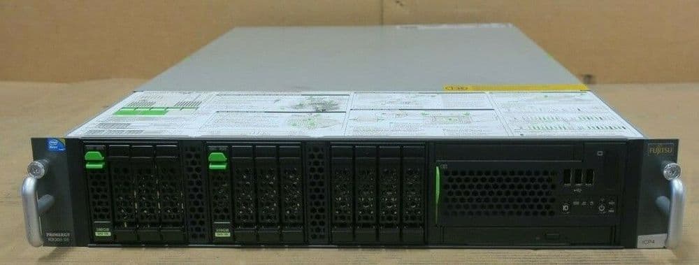 Fujitsu Primergy RX300 S6 E5630 2 53GHz 8GB Ram RAID 12x Bay 2x 300GB HDD Server