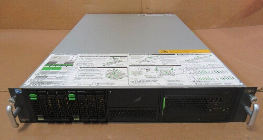 Fujitsu Primergy RX300 S6 Quad Core E5630 2 53GHz 8GB Ram 2U Bay Server
