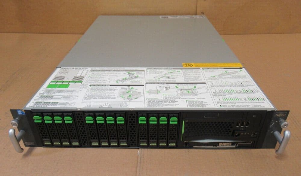 Fujitsu Primergy RX300 S6 Quad Core E5630 2 53GHz 8GB Ram 3 6TB Bay Server