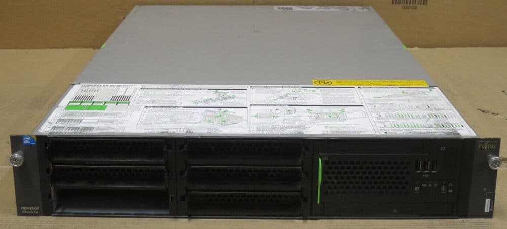Fujitsu Primergy RX300 S6 Xeon 2x 6-Core X5680 3 33GHz 192GB Ram 2U Bay ...