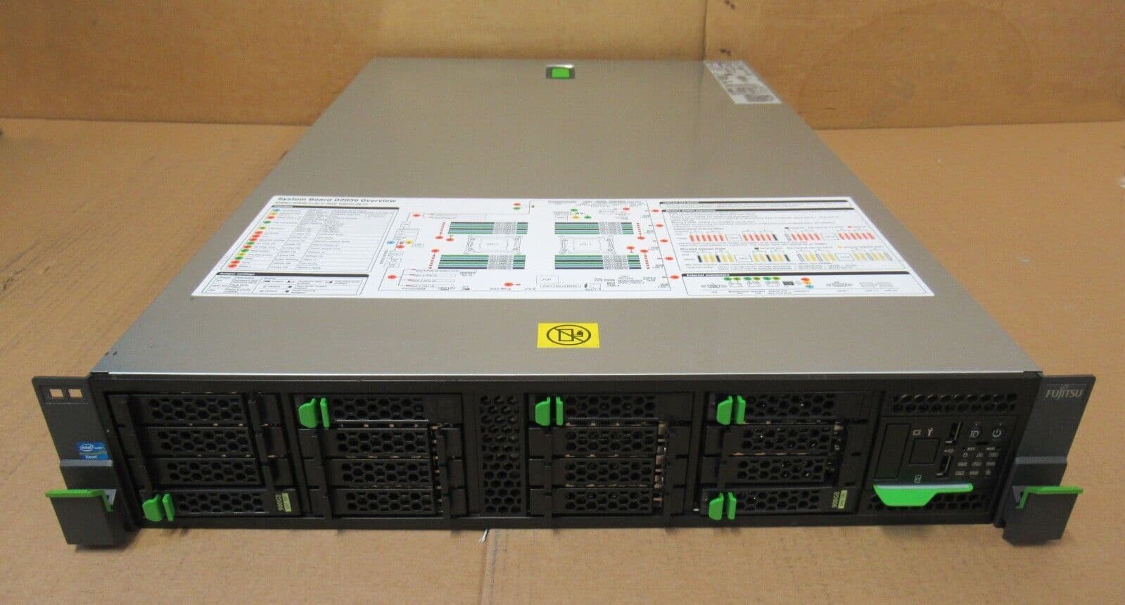 Fujitsu Primergy RX300 S7 1x Intel E5-2620 2 00GHz 64GB Ram 2 6TB 2U Server