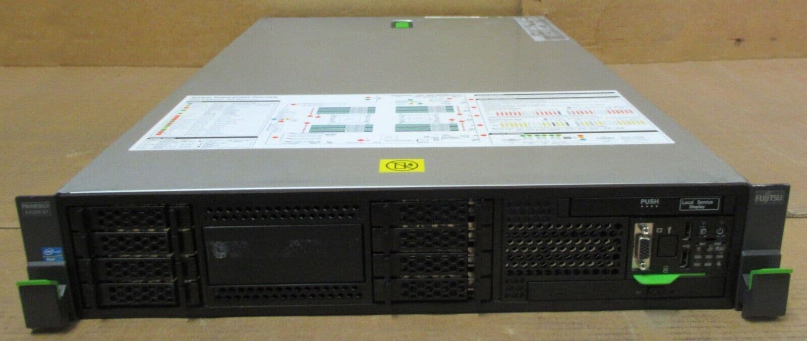 Fujitsu PRIMERGY RX300 S7 2x 4-Core Xeon E5-2609 48GB 4 x 2 5" SAS Bay ...