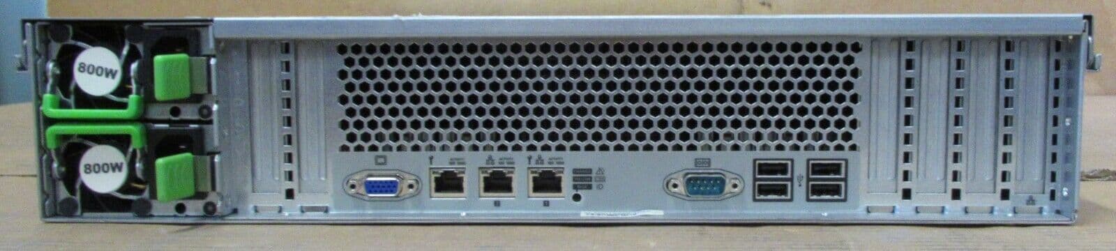 Fujitsu PRIMERGY RX300 S7 2x 4-Core Xeon E5-2609 48GB 4 x 2 5" SAS Bay ...