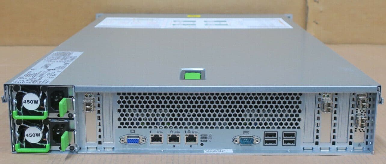 Fujitsu Primergy RX300 S7 2x 4C E5-2609 64GB Ram 4x 146GB HDD 8x 2 5 ...