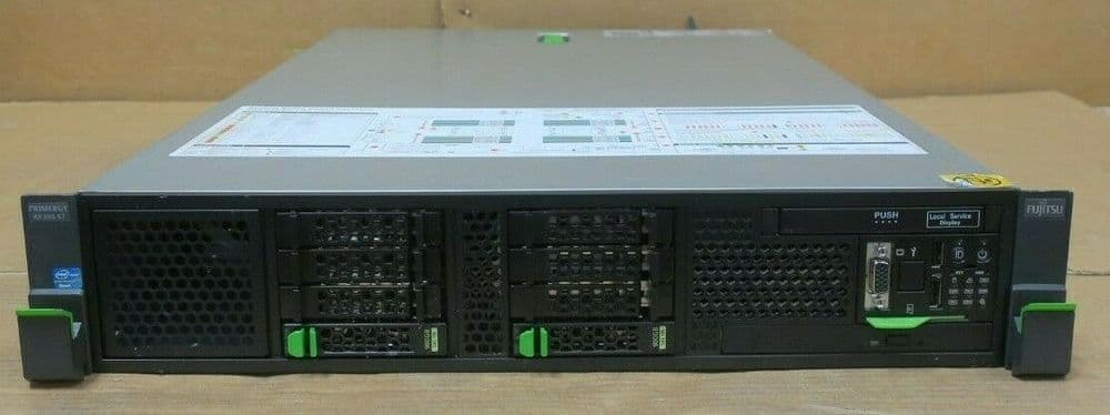 Fujitsu Primergy RX300 S7 2x 6-Core E5-2630 2 30GHz 256GB 2x 900GB HDD ...
