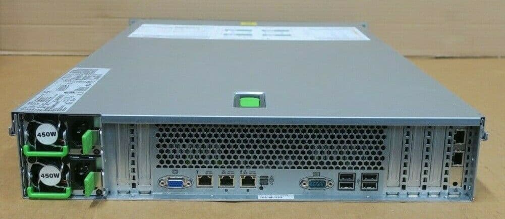 Fujitsu Primergy RX300 S7 2x Quad-Core E5-2643 32GB Ram 8x 2 5" Bay 2U ...