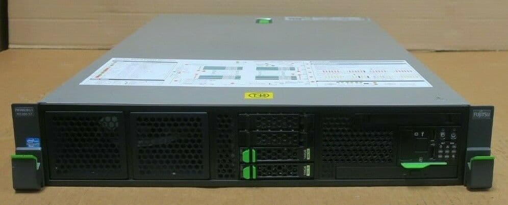 Fujitsu Primergy RX300 S7 2x Six-Core E5-2630 32GB Ram 4x 2 5" HDD Bay ...
