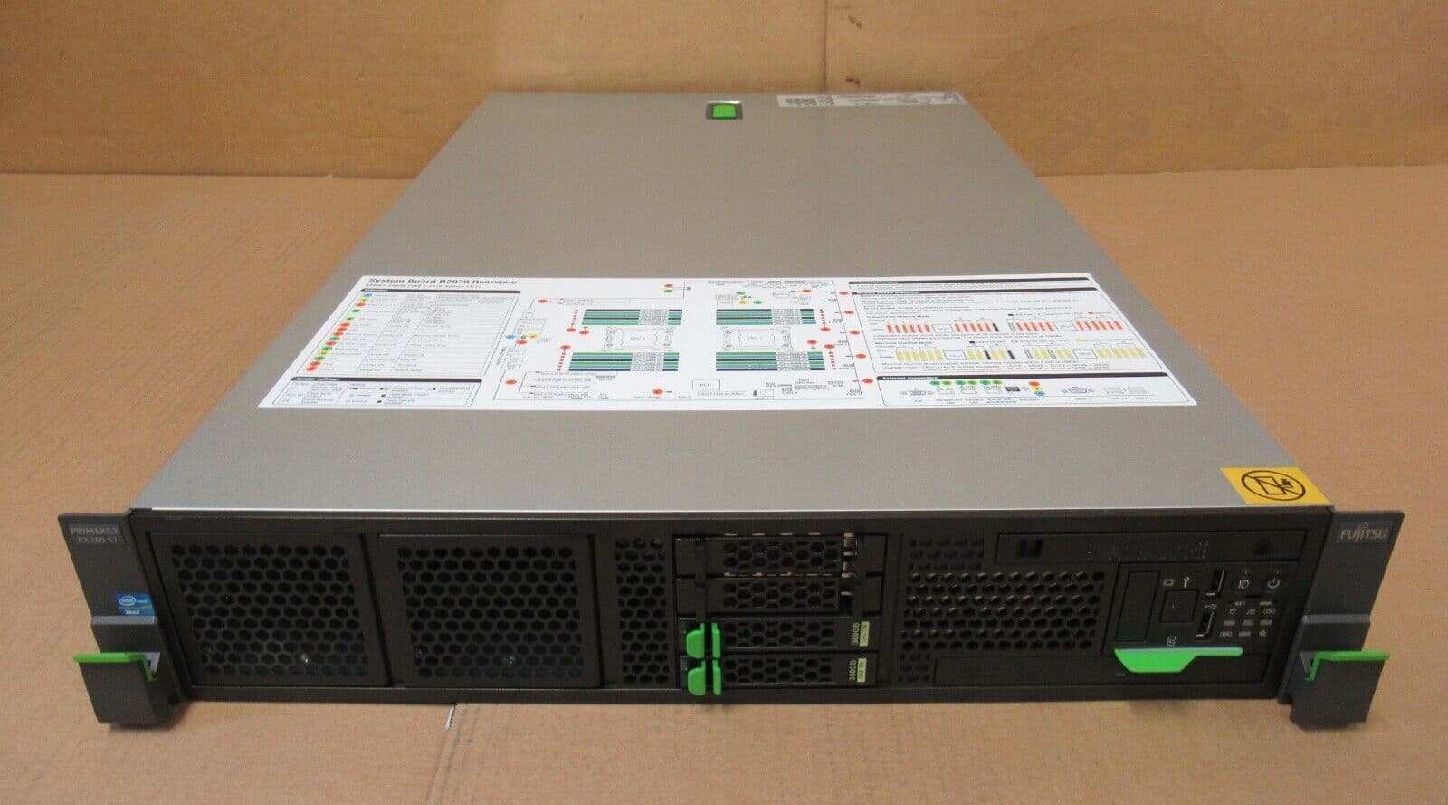 Fujitsu Primergy RX300 S7 4C Intel E5-2643 3 30GHz 16GB RAM 600GB HDD ...