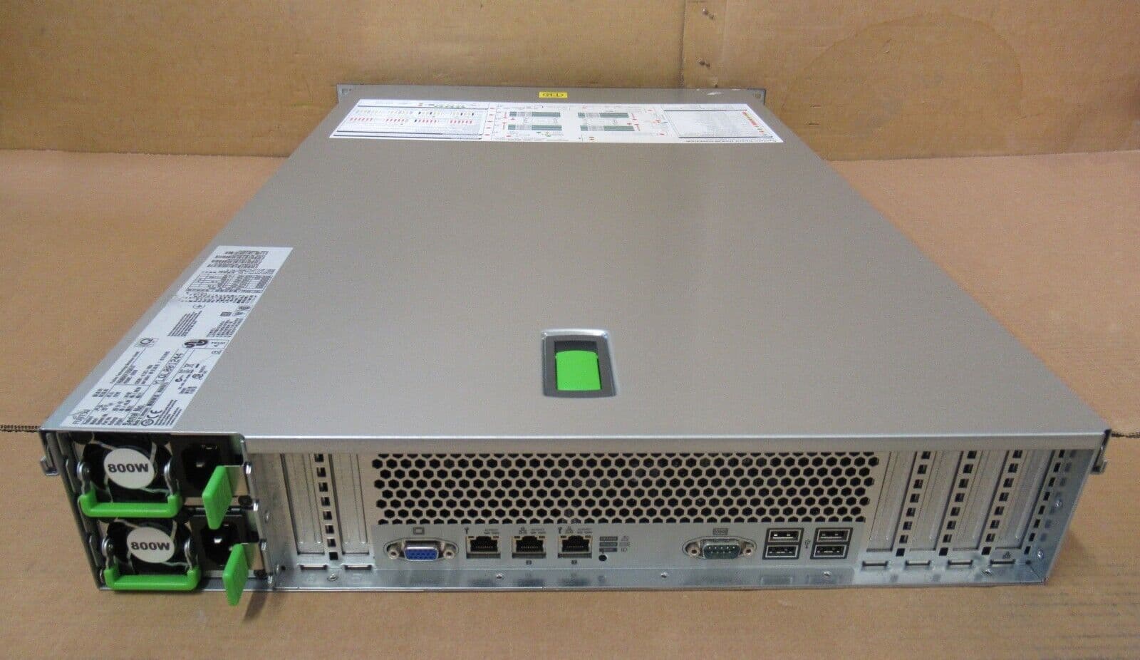 Fujitsu Primergy RX300 S7 Intel E5-2620 2 00GHz 64GB Ram 600GB 2U Server