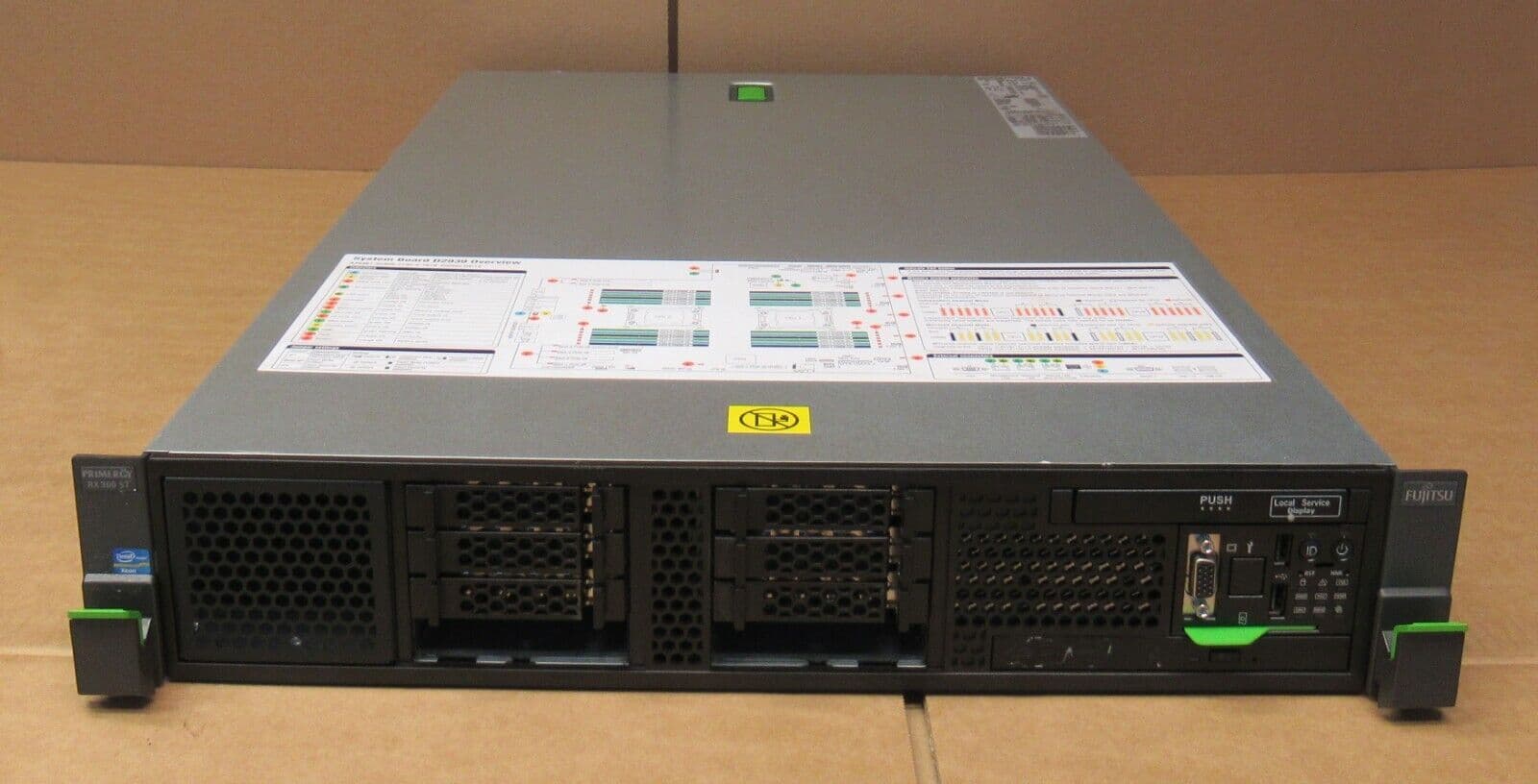 Fujitsu Primergy RX300 S7 Intel E5-2637 3 00GHz 8x 2 5" SAS Bay 2U Server