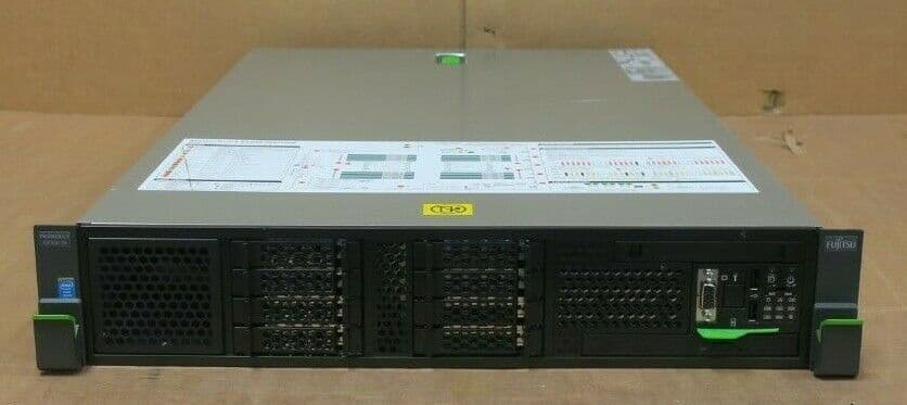 Fujitsu Primergy RX300 S8 2x 10-Core E5-2670v2 2 50GHz 64GB 8x 2 5" Bay ...
