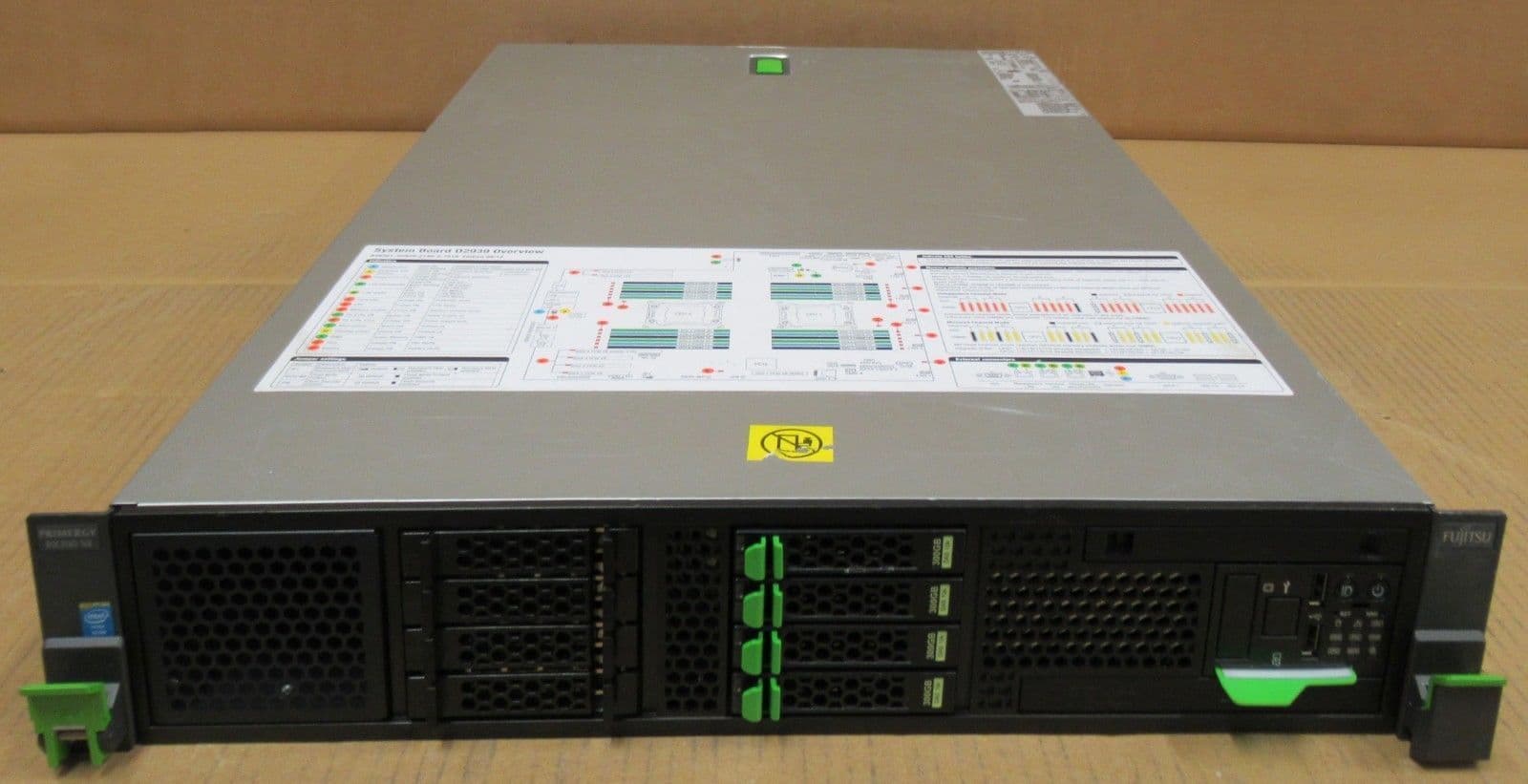 Fujitsu Primergy RX300 S8 2x 6-Core E5-2620v2 2 1GHz 64GB 1 2TB RAID 2U ...