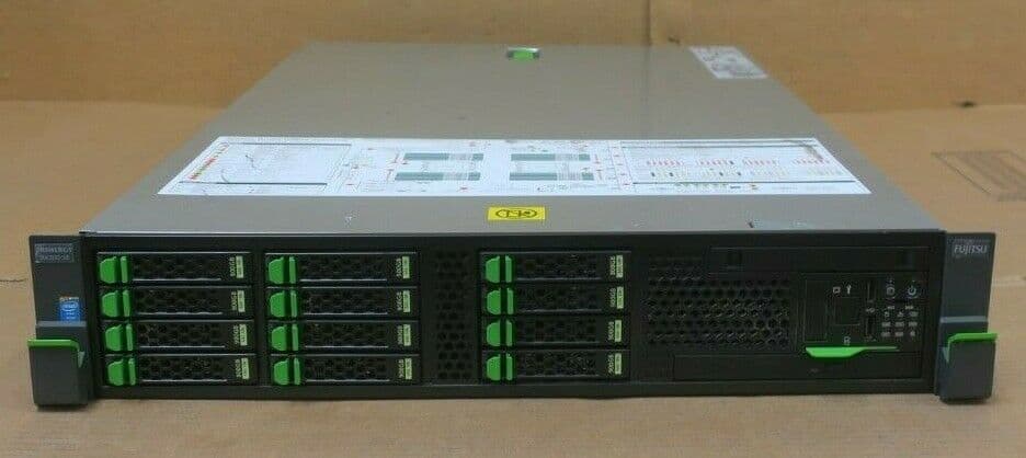 Fujitsu Primergy RX300 S8 2x 8C E5-2640v2 16GB Ram 9x 900GB HDD 12-Bay ...