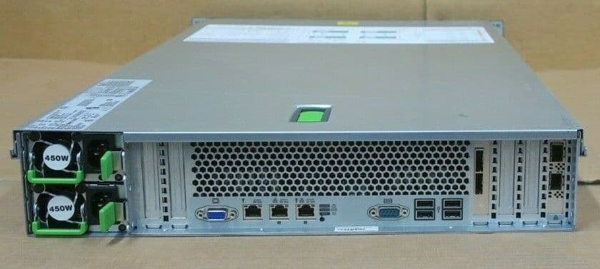 Fujitsu Primergy RX300 S8 2x 8C E5-2640v2 32GB Ram 10x 900GB HDD 12-Bay ...