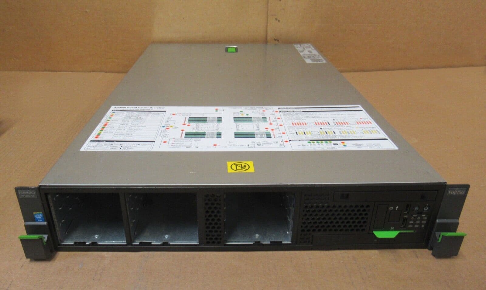 Fujitsu Primergy RX300 S8 2x 8C E5-2640v2 32GB Ram 12x 2 5" SAS Bay 2U ...