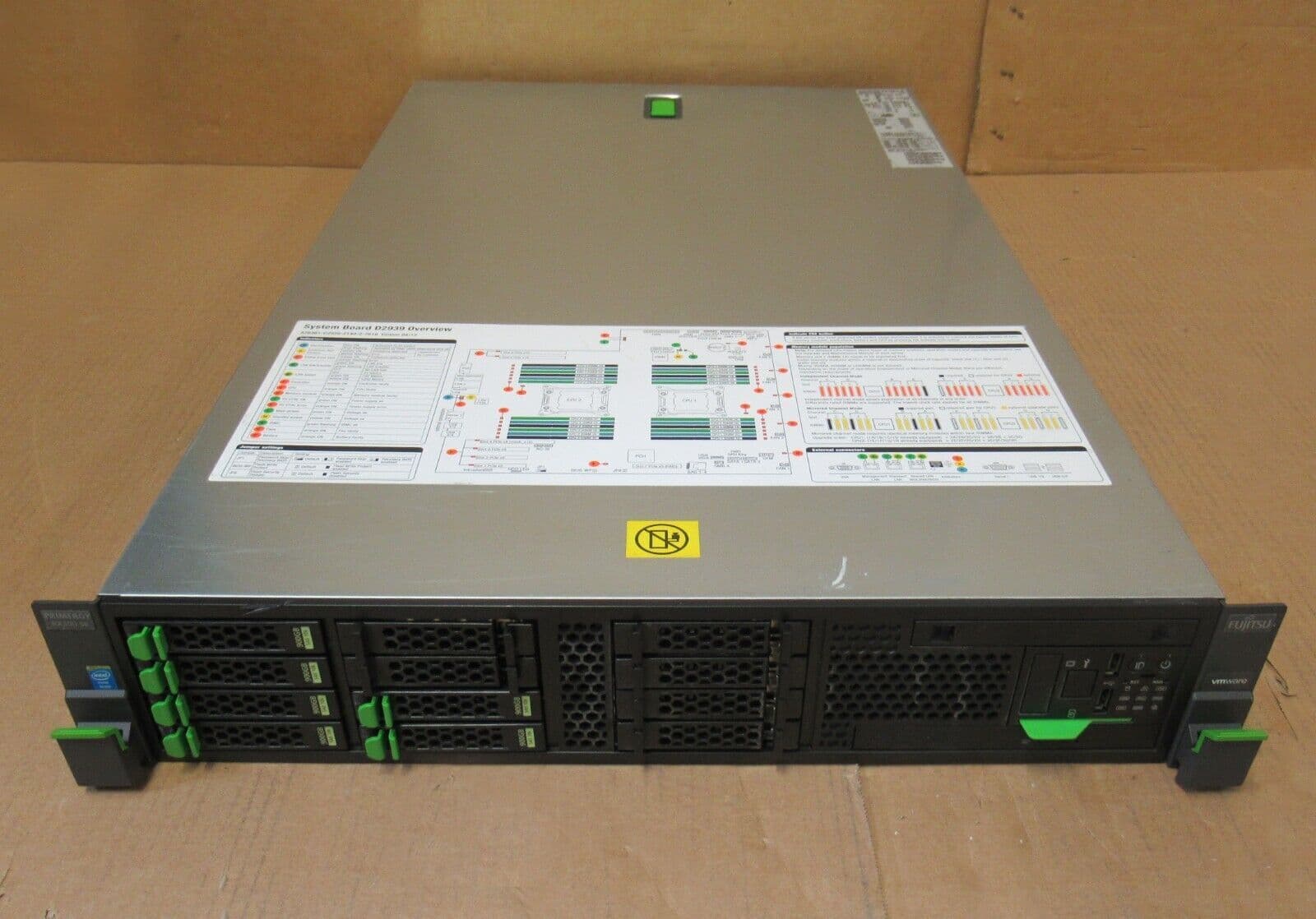 Fujitsu Primergy RX300 S8 2x 8C E5-2640v2 8GB Ram 6x 900GB SAS HDD 2U ...