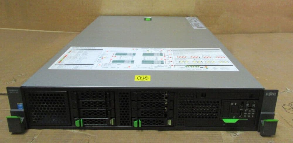 Fujitsu Primergy RX300 S8 2x 8C E5-2650v2 512GB Ram 2x 146GB SAS HDD 2U ...