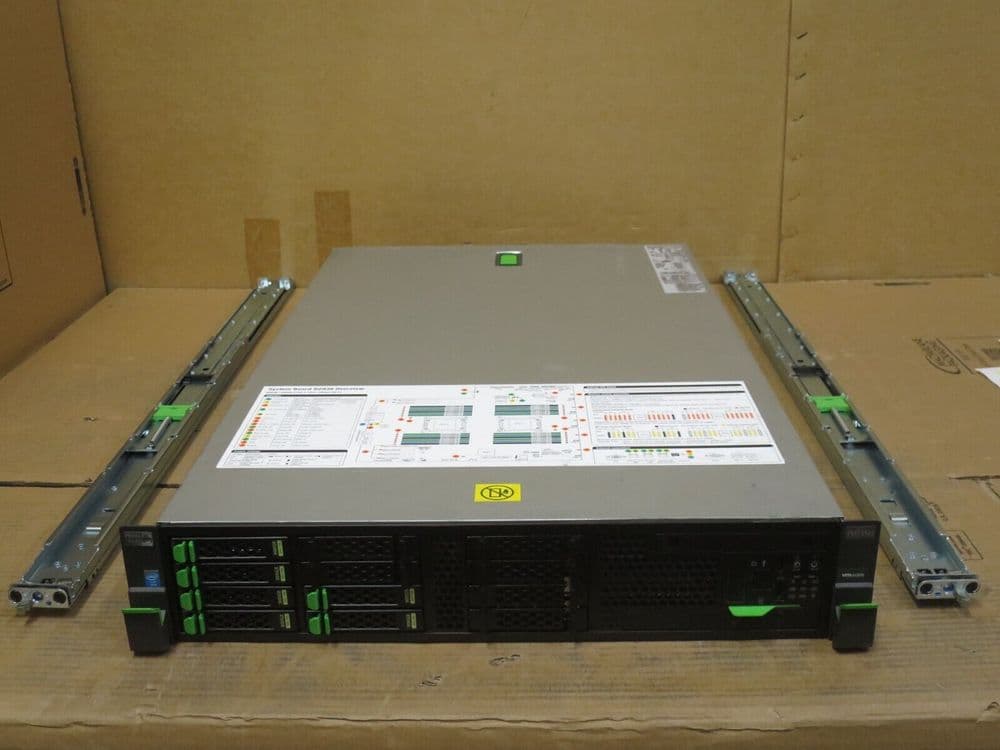 Fujitsu PRIMERGY RX300 S8 5 4TB SAS HDD 2x 8-Core Xeon E5-2640v2 64GB ...