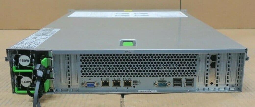 Fujitsu Primergy RX300 S8 6-Core E5-2630v2 32GB Ram 4x 2 5" HDD Bay 2U ...