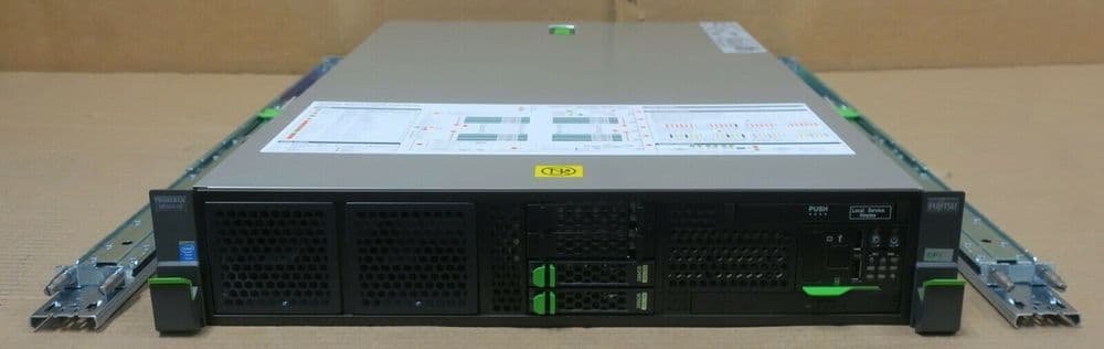 Fujitsu Primergy RX300 S8 6C E5-2630v2 32GB Ram 2x 300GB HDD 4x 2 5 ...