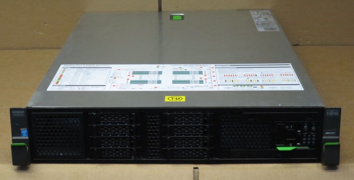 Fujitsu Primergy RX300 S8 8-Bay 2 5" 2U Empty Server Chassis Air Shroud