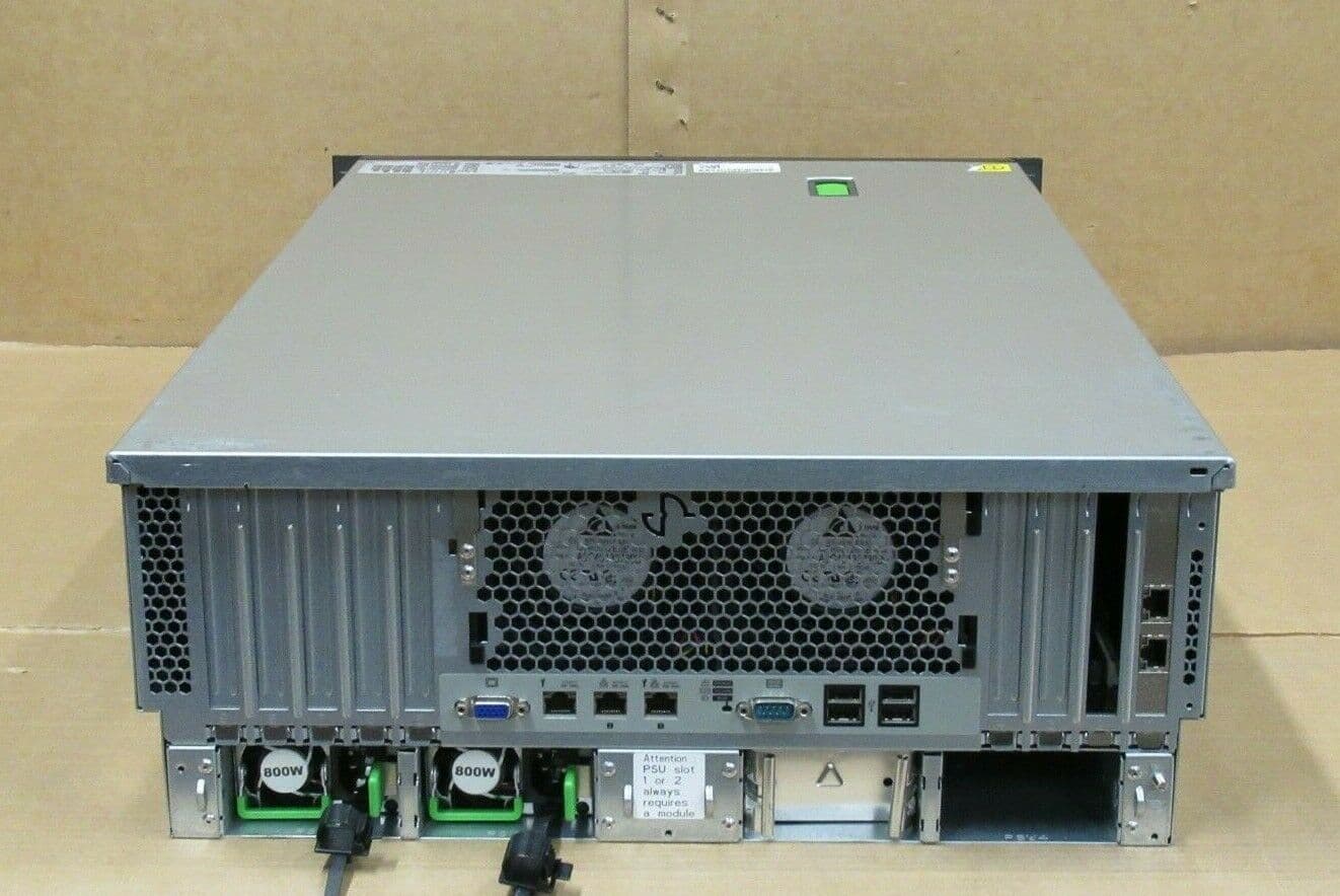 Fujitsu Primergy RX350 S8 2 x E5-2650V2 2 60GHz 64GB RAM RAID 3U Rack ...