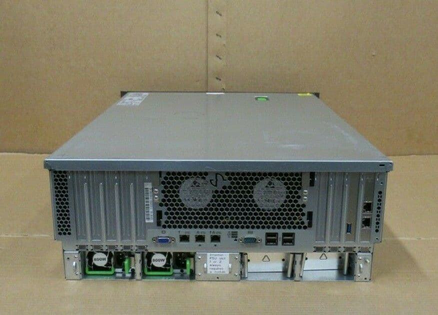 Fujitsu Primergy RX350 S8 2 x E5-2650V2 2 60GHz 96GB RAM RAID 3U Rack ...