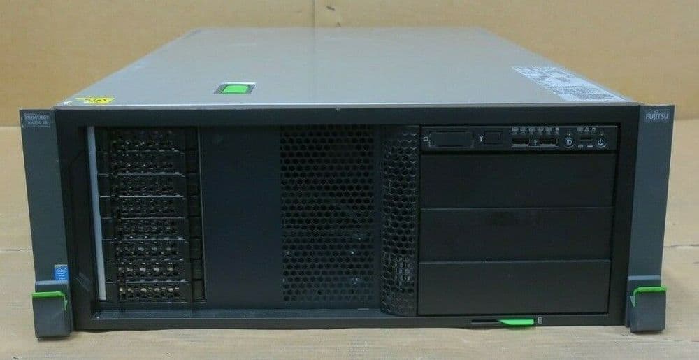 Fujitsu Primergy RX350 S8 2x 10Core E5-2690v2 3GHz 64GB RAM 8-Bay 4U ...