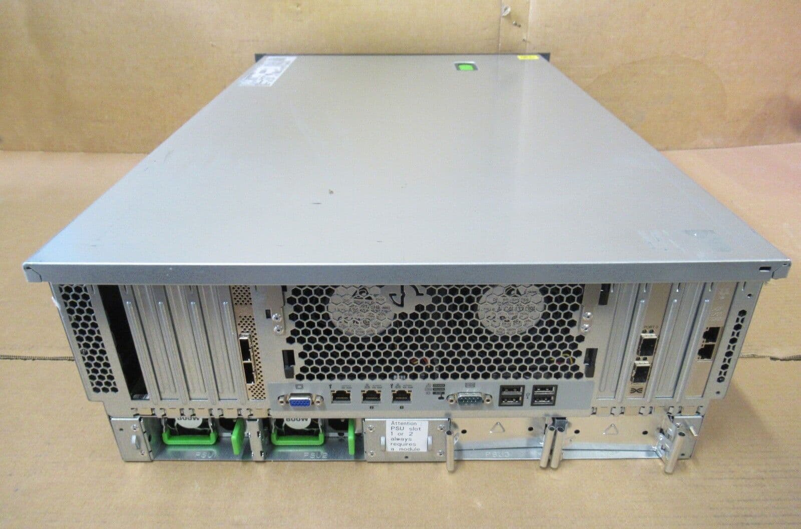 Fujitsu Primergy RX350 S8 2x 6-Core E5-2630Lv2 32GB RAM 16-Bay 4U Rack ...