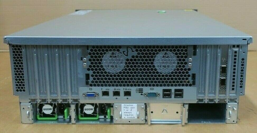 Fujitsu Primergy RX350 S8 2x 8-Core E5-2650v2 64GB RAM 16-Bay 4U Rack ...