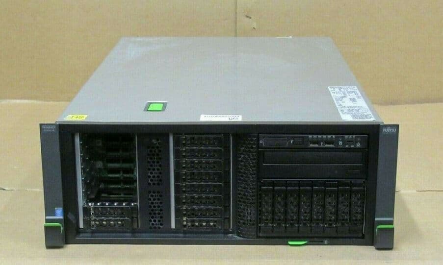 Fujitsu Primergy RX350 S8 2x 8C E5-2650V2 2 60GHz 96GB RAM 24-Bay 3U ...