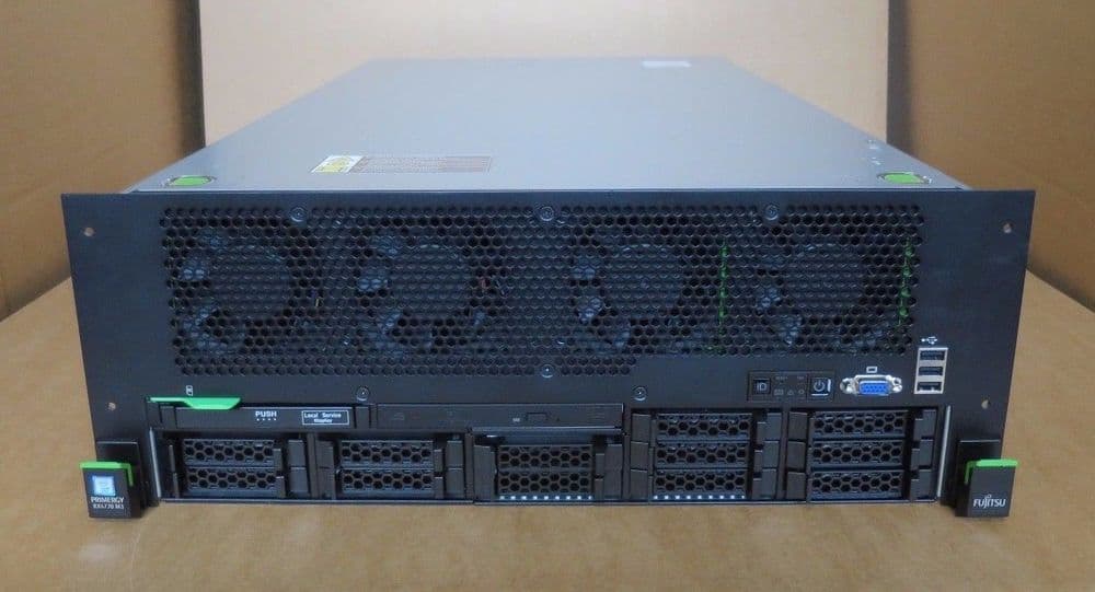 Fujitsu Primergy RX4770 M3 CTO Rack Mount Server 0M 0CPU 4 x PS Fujitsu ...