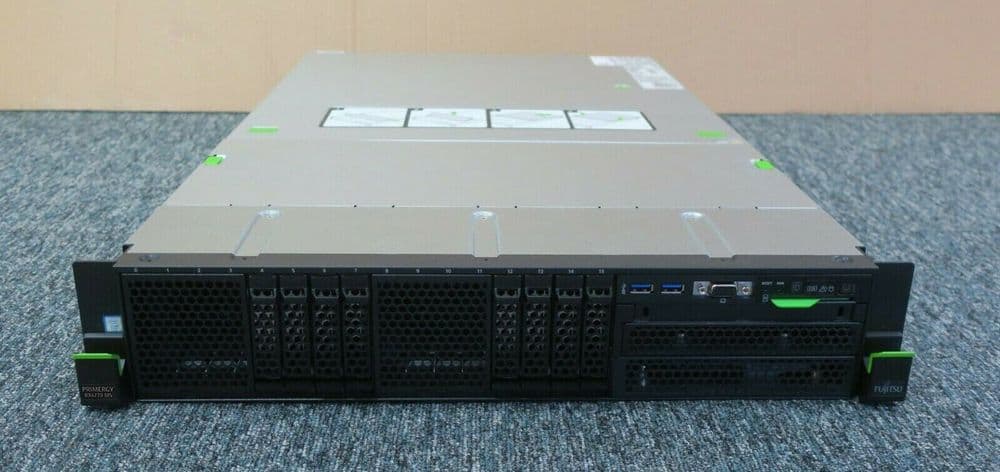 Fujitsu Primergy RX4770 M5 CTO 4x CPU 48x DDR4 DIMM 8x 2 5" HDD Bay 2U ...