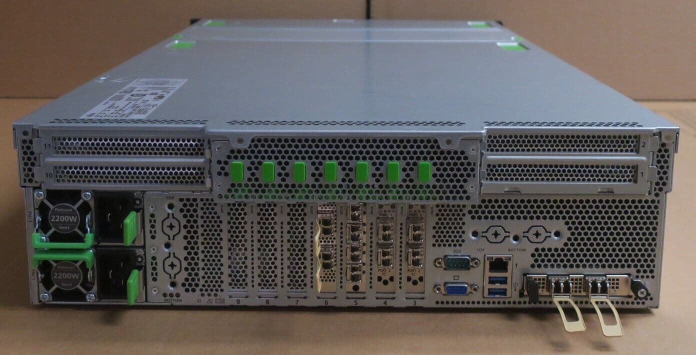 Fujitsu Primergy RX4770 M6 4x 24C Platinum 8360H 3TB 3072GB RAM 8x2 5 ...