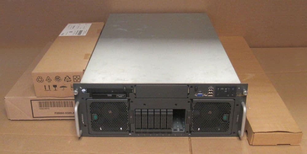 Fujitsu Primergy RX600 S4 4x Six-Core X7460 2 66GHz 96GB RAM 8x 2 5 ...