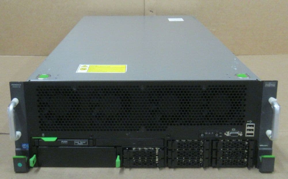 Fujitsu Primergy RX600 S6 4x 8-Core E7-4820 2 0GHz 1024GB Ram 8x HDD ...