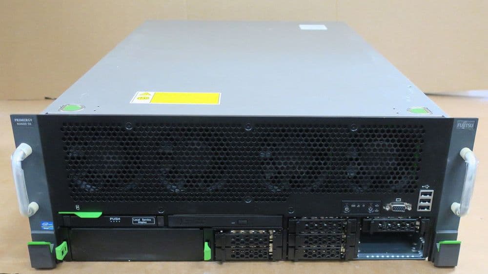 Fujitsu Primergy RX600 S6 CTO Customise to order Rack Mount Server