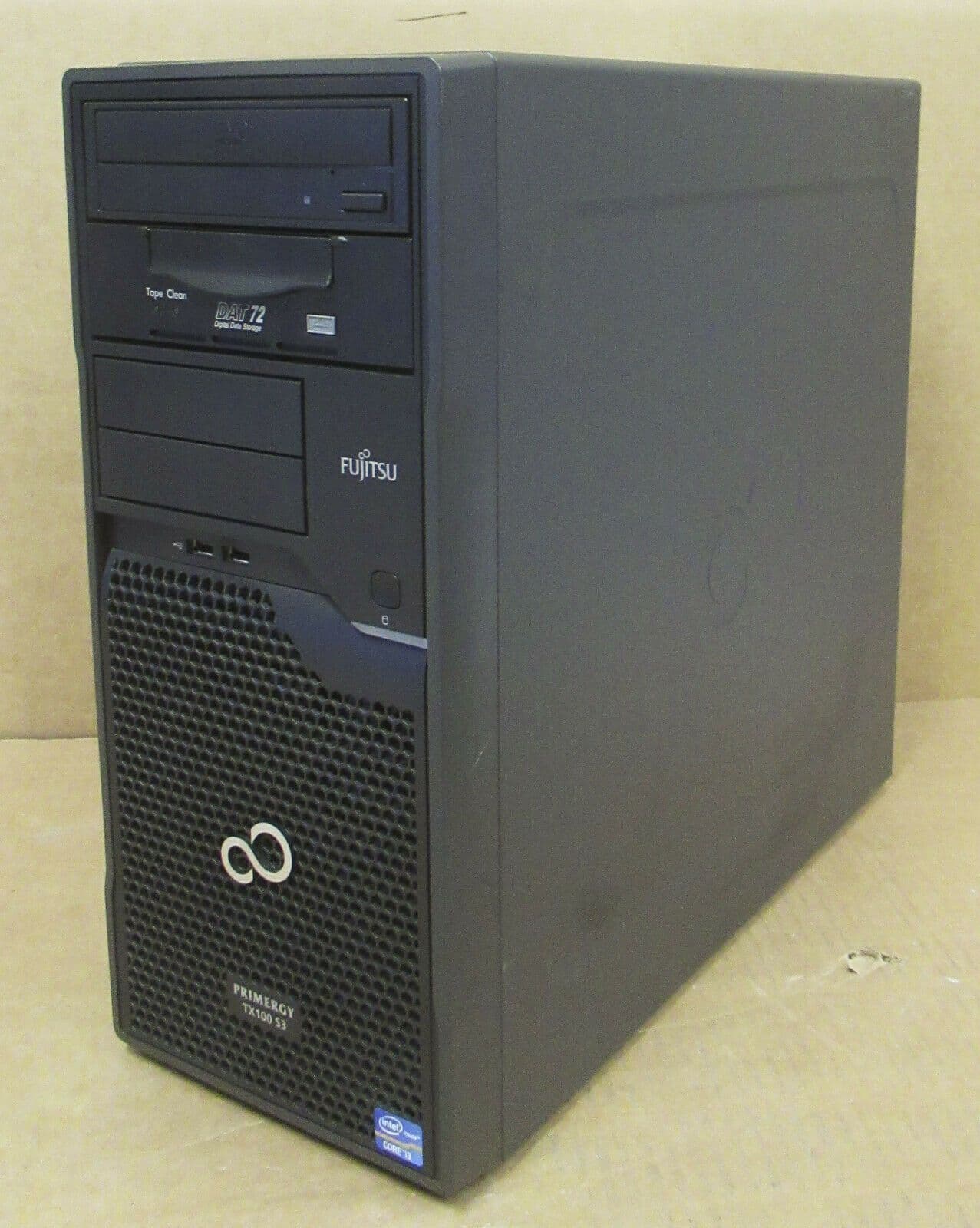 Fujitsu Primergy TX100 S3p Tower Server i3-3220 3 3GHz 8GB Ram 500GB ...