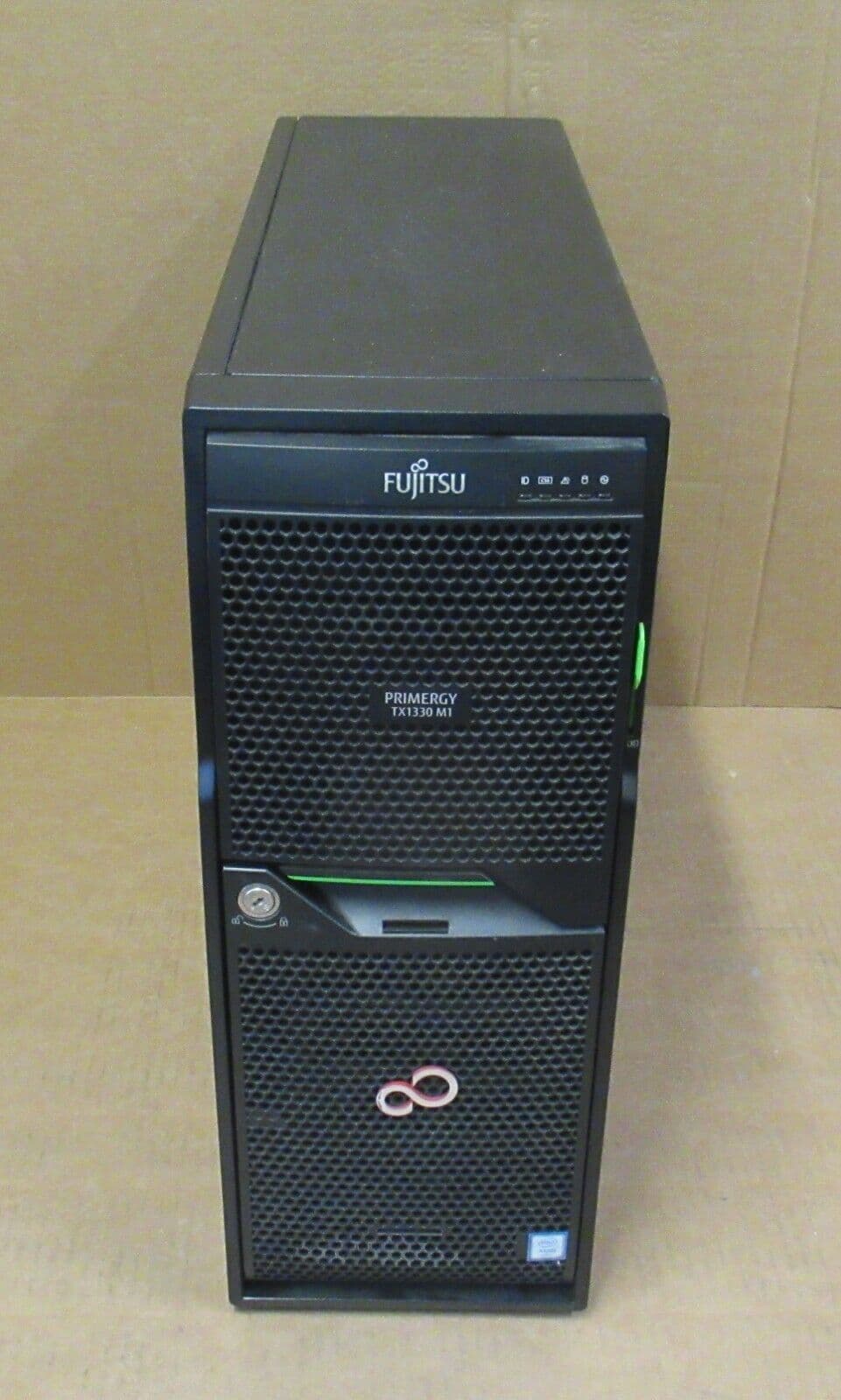 Fujitsu Primergy TX1330 M1 E3-1231v3 32GB Ram 4-Bay 2 x 480GB SSD Tower ...