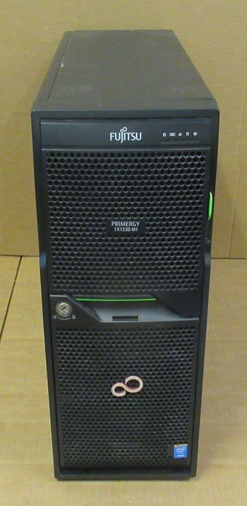 Fujitsu Primergy TX1330 M1 Quad-Core E3-1231v3 32GB Ram 4-Bay 2TB Tower ...